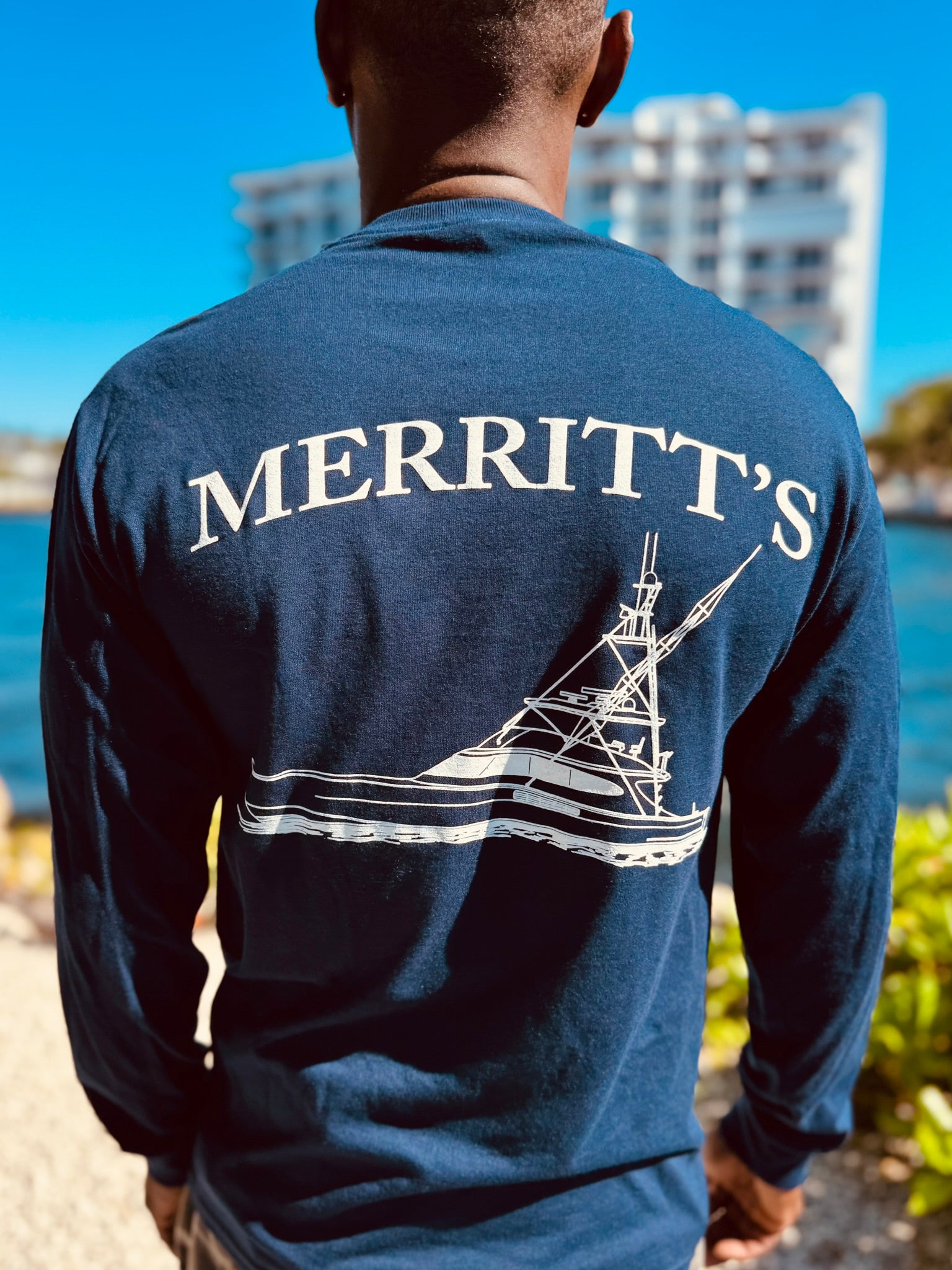 Buddy Classic Outline Long Sleeve T-Shirt – Merritt's Ship Store